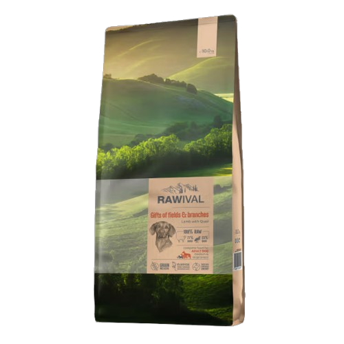 RAWIVAL RAWIVAL Dog Gifts Of Fields & Branches Adult Medium/Large 10kg ...