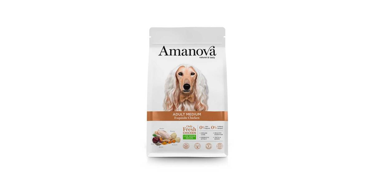 AMANOVA Adult Medium Exquisite Chicken 12kg